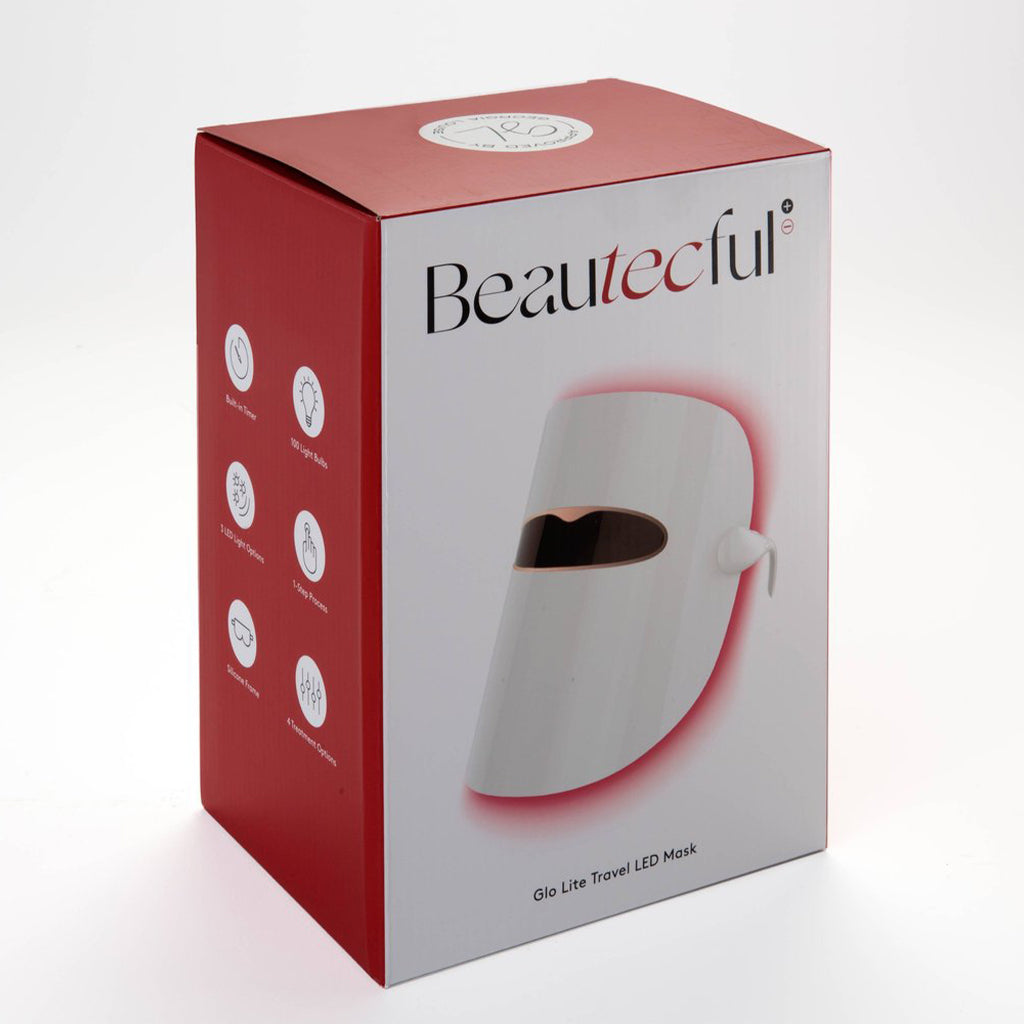 Beautecful GLO Lite Travel LED Mask – Georgia Louise